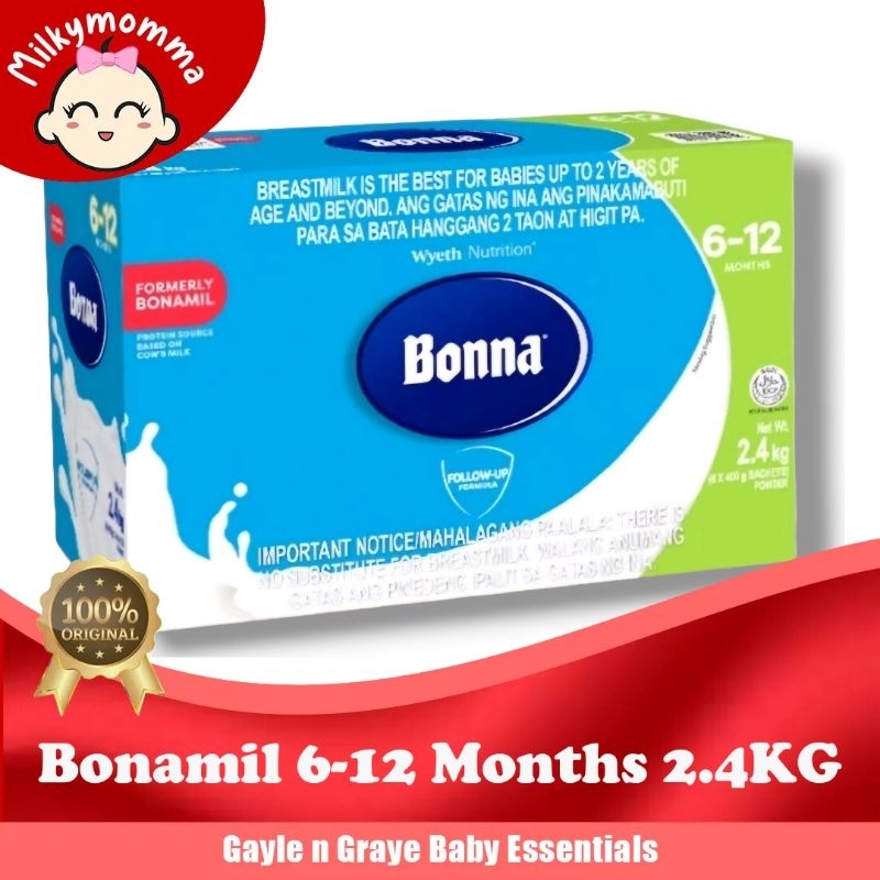 Bonnal 6-12 Months 2.4KG (6-12months) Milk Supplement | Shopee Philippines