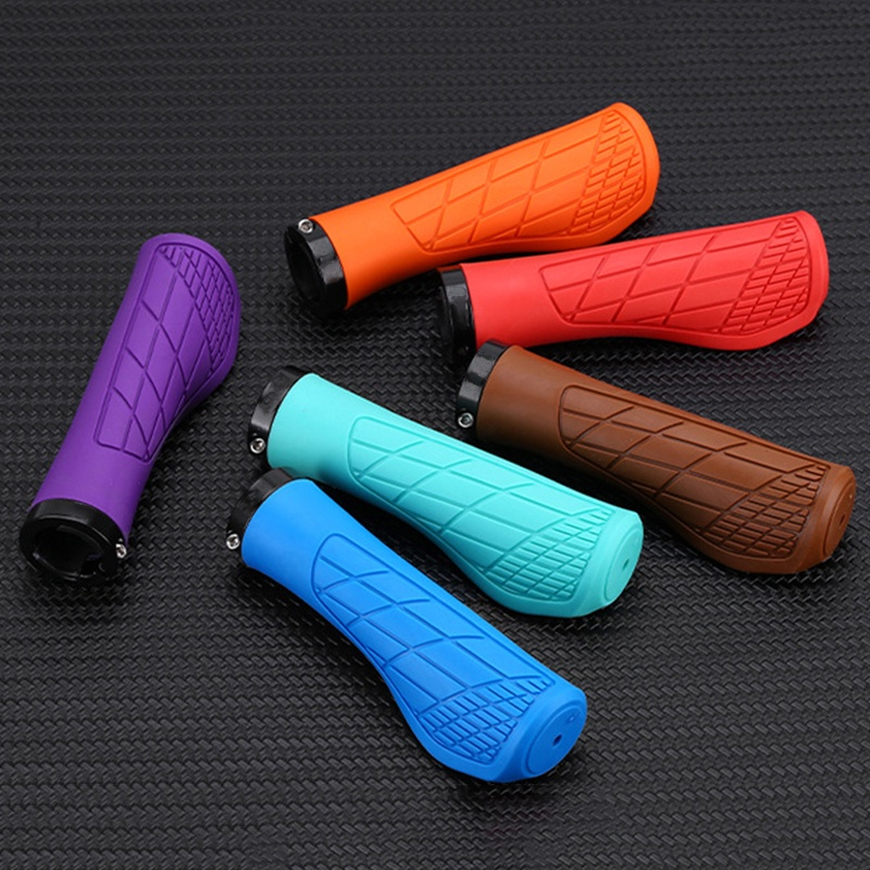 Bike Handle Grip Nonslip Shock Absorption Bicycle Grip Handle Ergonomic ...