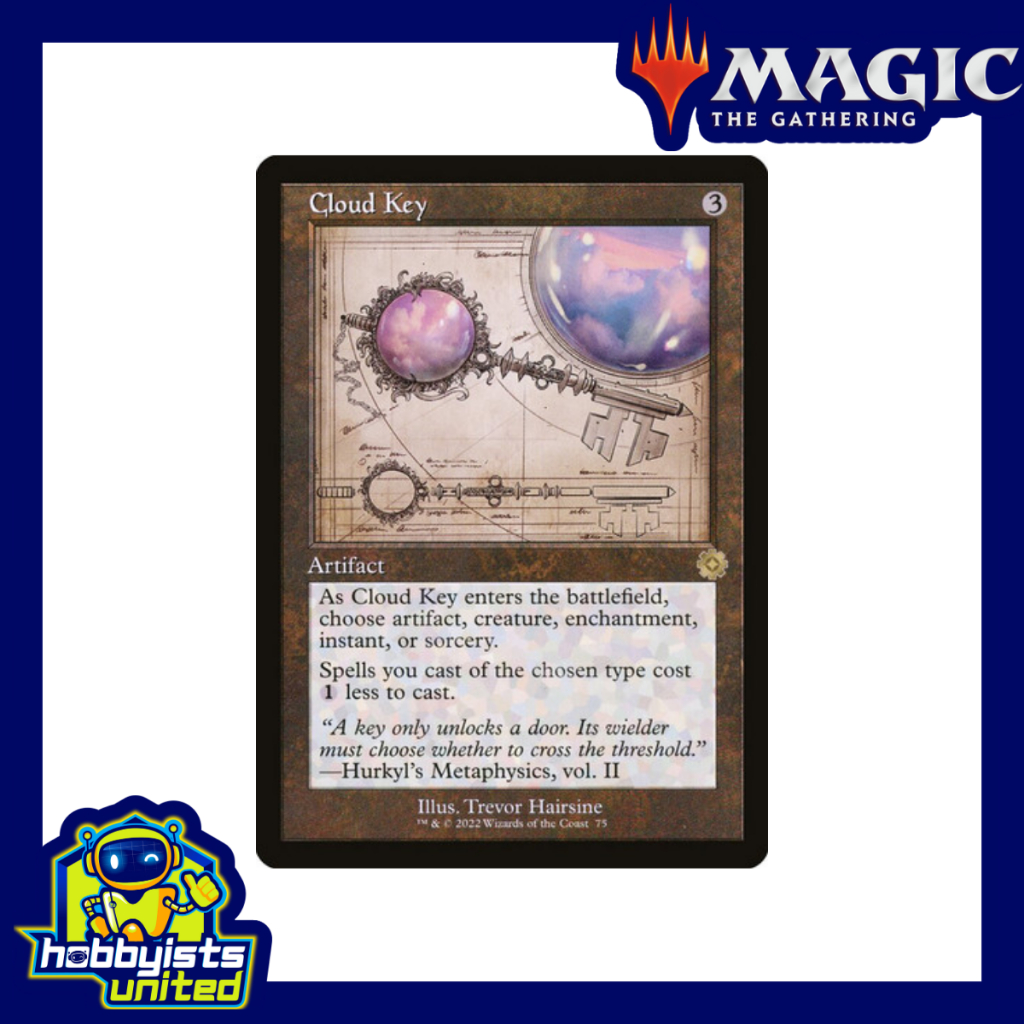 Cloud Key (Schematic) - Magic: The Gathering (The Brothers' War Retro ...