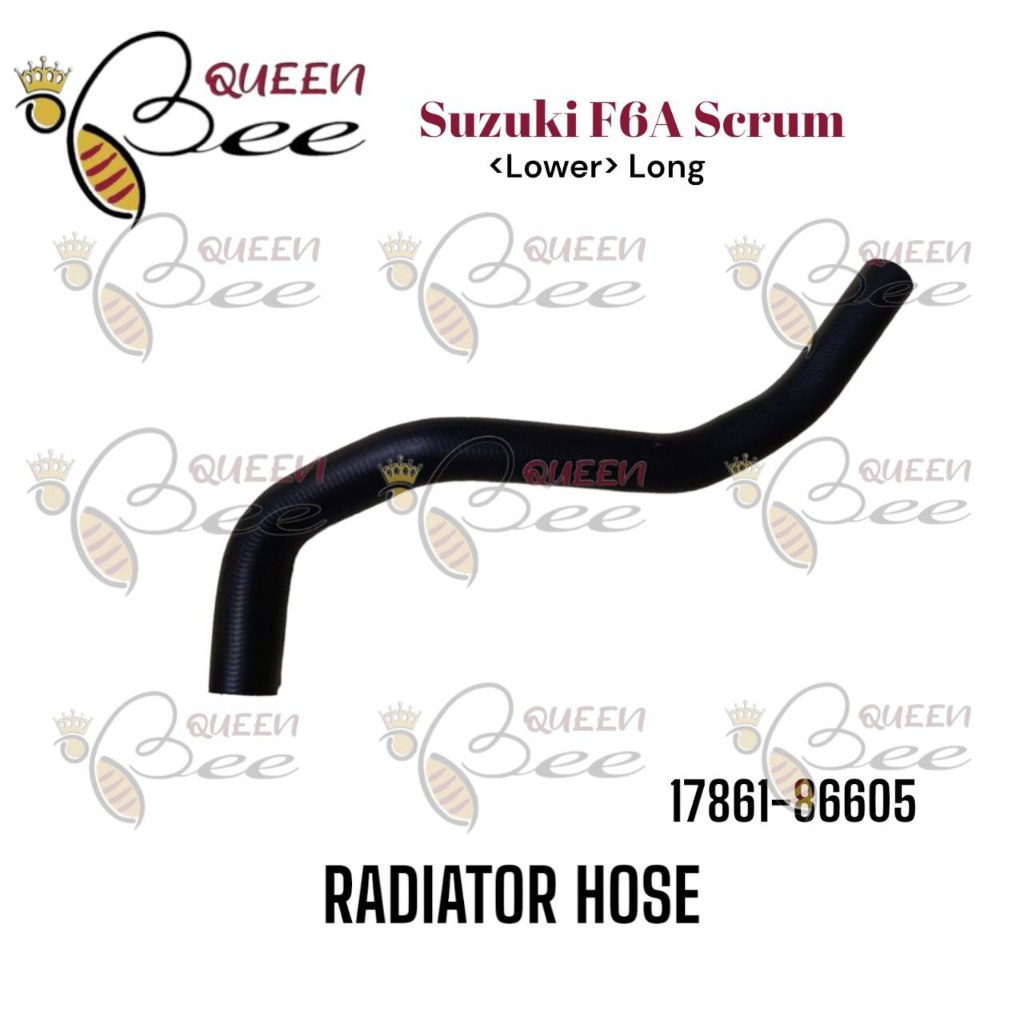 QUEENBEE 17861-86605 GSK Suzuki F6A Scrum Radiator Hose Lower Long ...