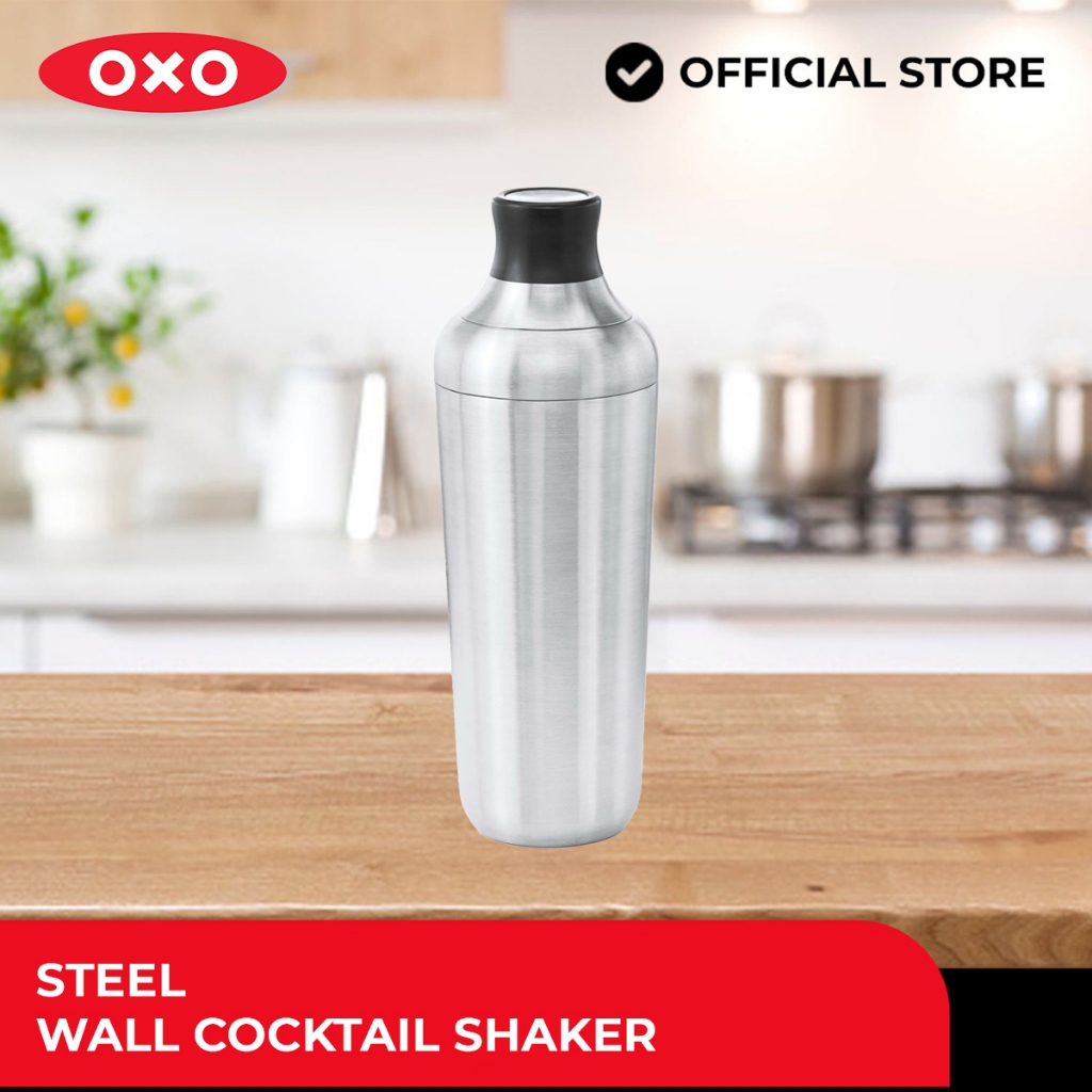 OXO Steel Single Wall Cocktail Shaker | Shopee Philippines