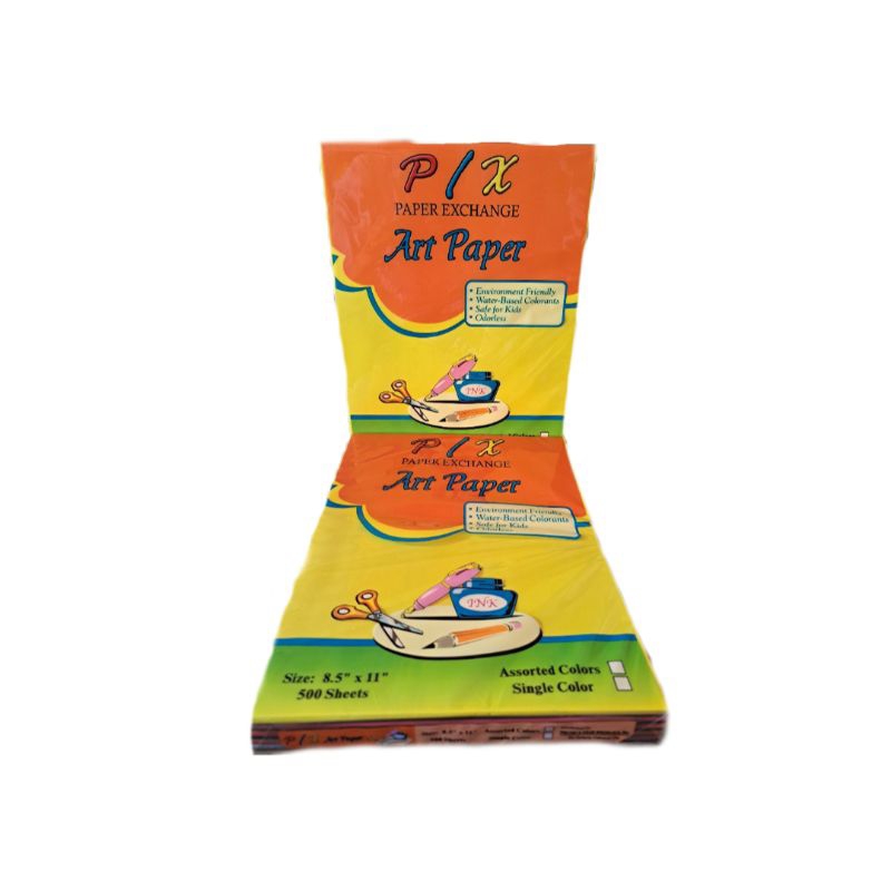 PIX PAPER EXCHANGE ASSORTED ART PAPER (REAM) | Shopee Philippines