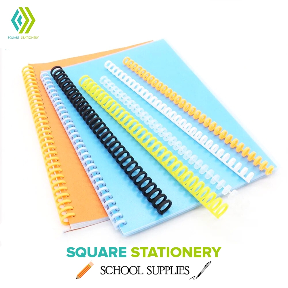 Square Stationery Large-Capacity Binder Clip Ring Coil Strip Paper ...