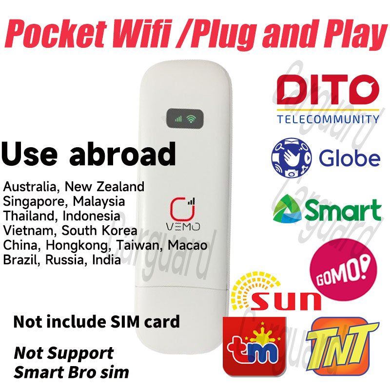 4G Wireless Router With Sim Card Slot Wifi Mini Usb Smart Pocket Wifi ...