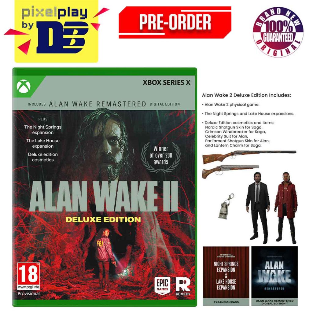 Xboxsx Alan Wake 2 Deluxe Edition (EU) | Shopee Philippines