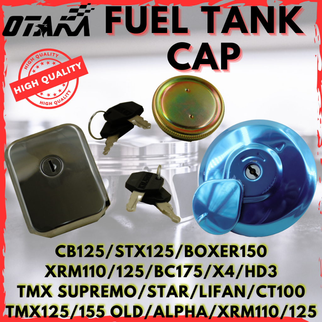 FUEL TANK CAP FOR TMX125/155/ALPHA/SUPREMO/DTAR/LIFAN/X4/GD110/CT100 ...