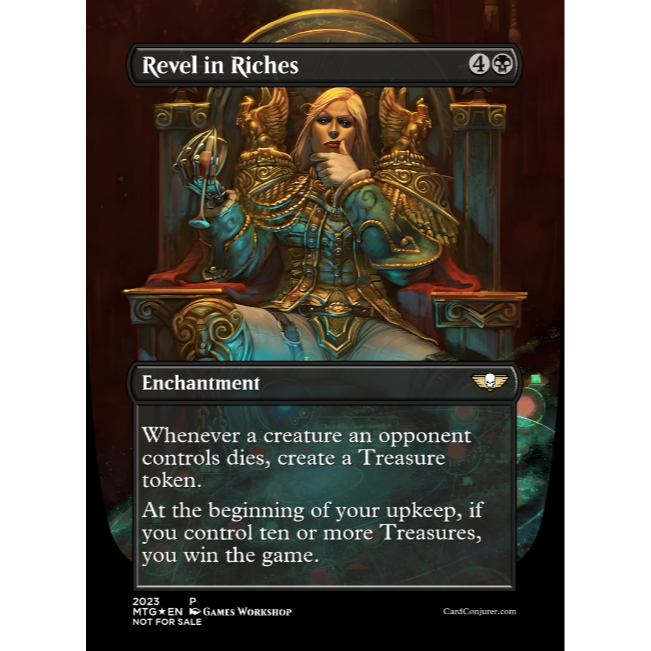 Revel in Riches Custom Test Card Highest Rated Proxies Test Card Proxy ...