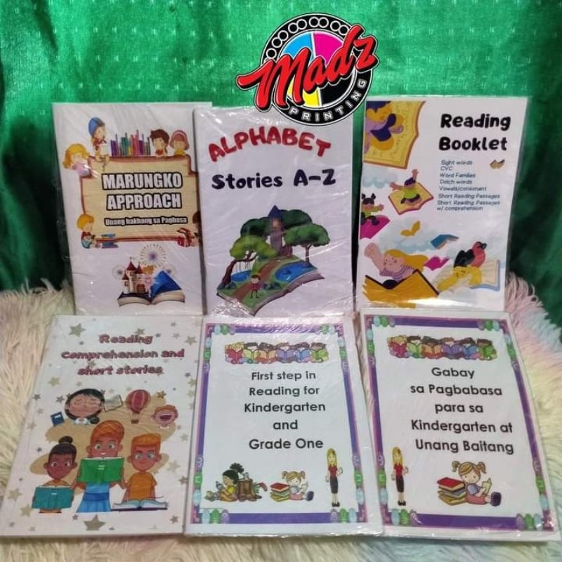 Gabay sa Pagbasa Tagalog and English Version Marungko Approach Alphabet ...