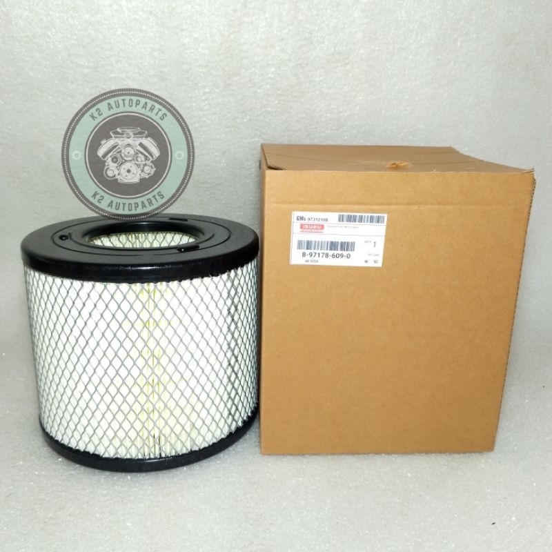 (8-97178-609-0) Air Filter for Isuzu Trooper/Altera/D-Max | Shopee ...