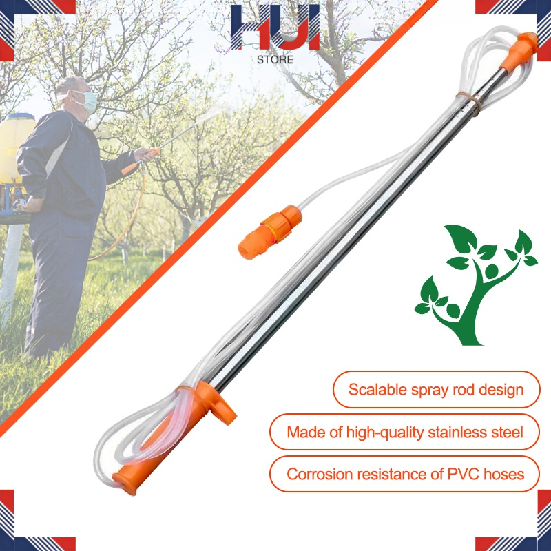 3.3m Retractable Spraying Rod Hand Pressure Sprayer Extension Bar Spray ...