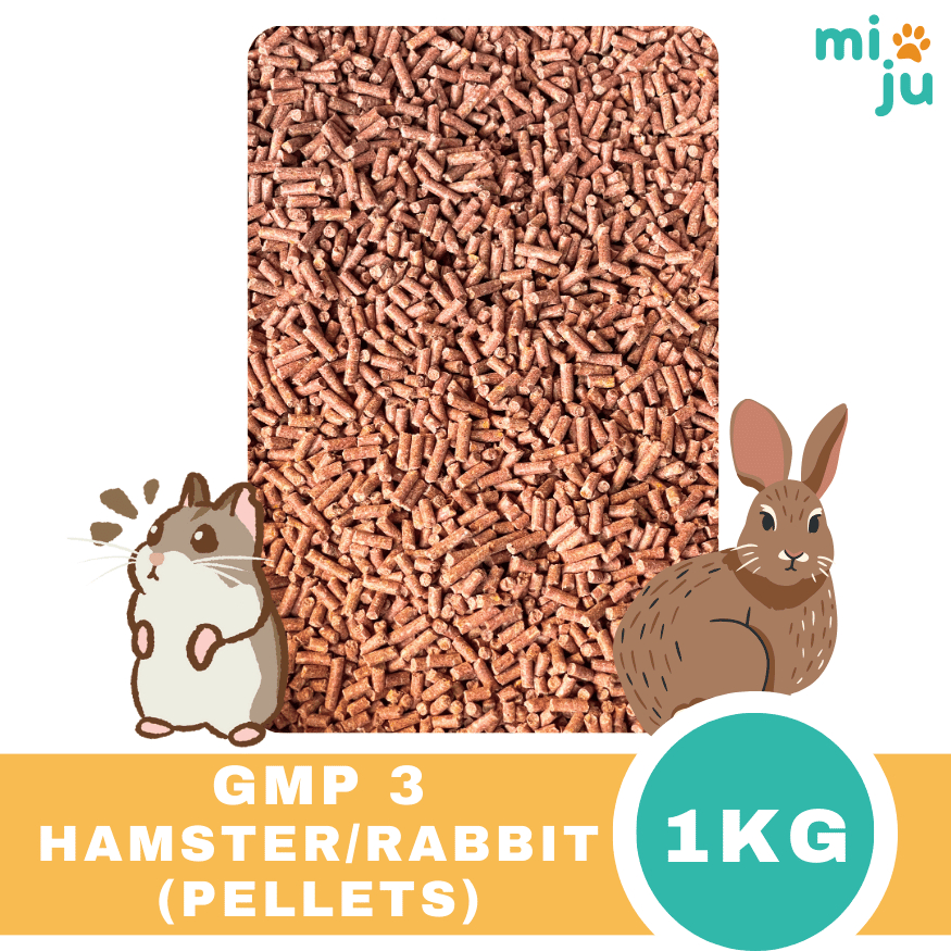 GMP 3 Pellets 1kg Repacked - For Hamsters / Rabbits / Chickens | Shopee Philippines