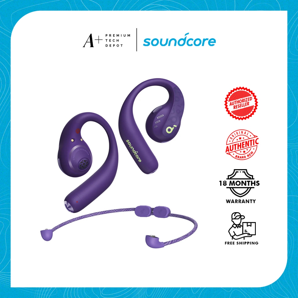 Soundcore by Anker AeroFit Pro Open-Ear True Wireless Earbuds - Purple ...