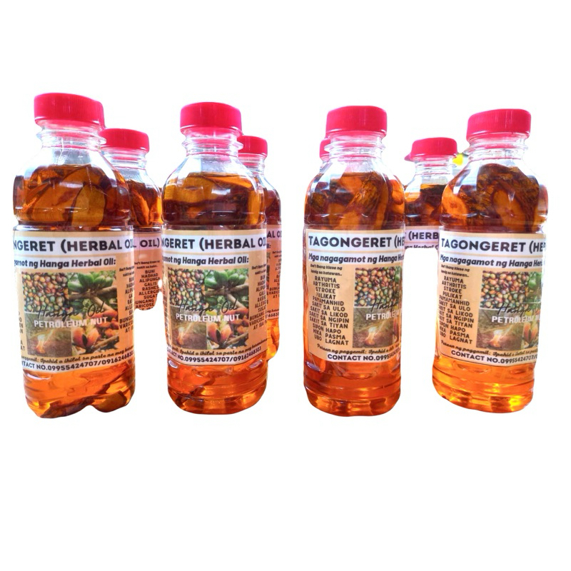 TAGUNGIRIT HERBAL OIL HANGA PETROLIUM NUT 250ml PEPPERMINT SCENT ...