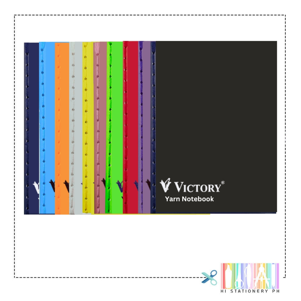 VICTORY Yarn Notebook Pastel Colors Bunder of 10pcs Random Colors ...