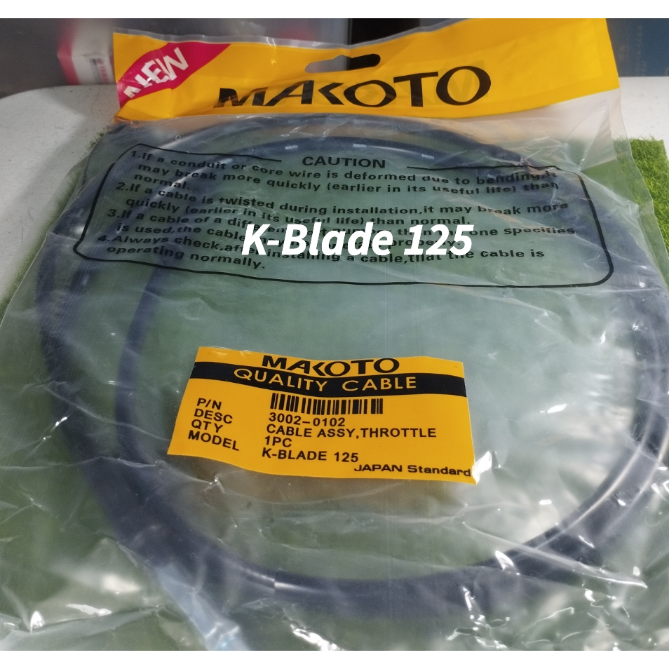 Keeway K-BLADE 125 Throttle Cable / Gas Cable Makoto Japan Standard ...