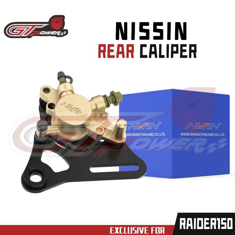 NISSIN Front Brake Caliper RAIDER150 / SHOGUN（ FRONT ）Made In Thailand ...