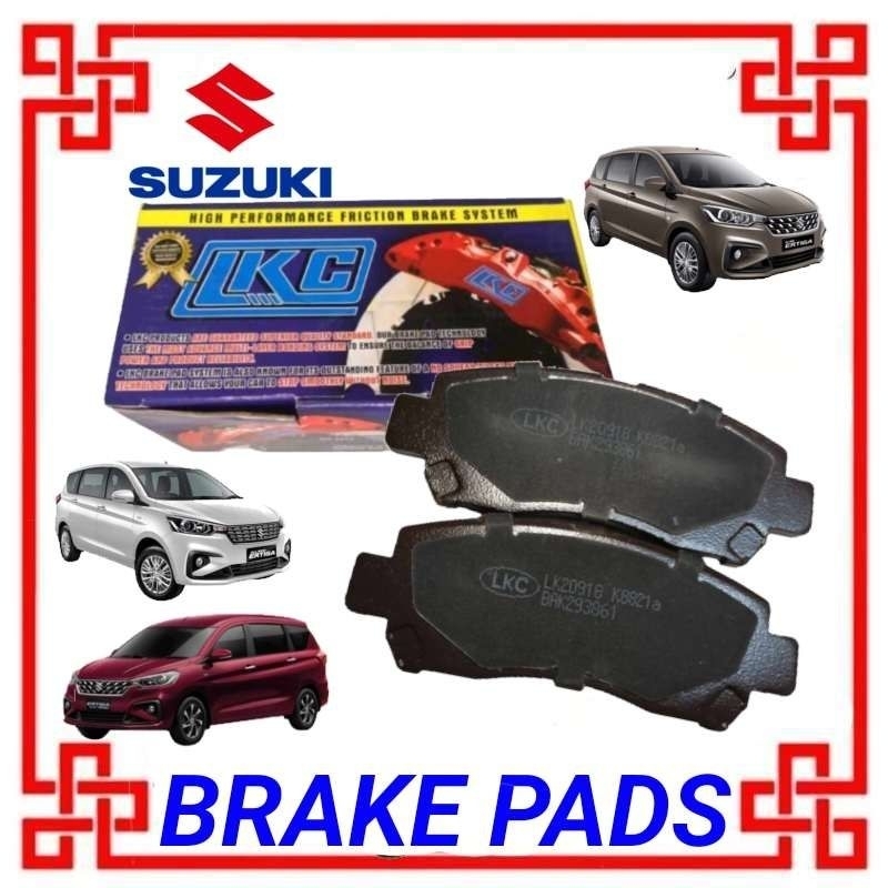 Suzuki Ertiga LKC Brake Pads 2019-2023 Model | Shopee Philippines