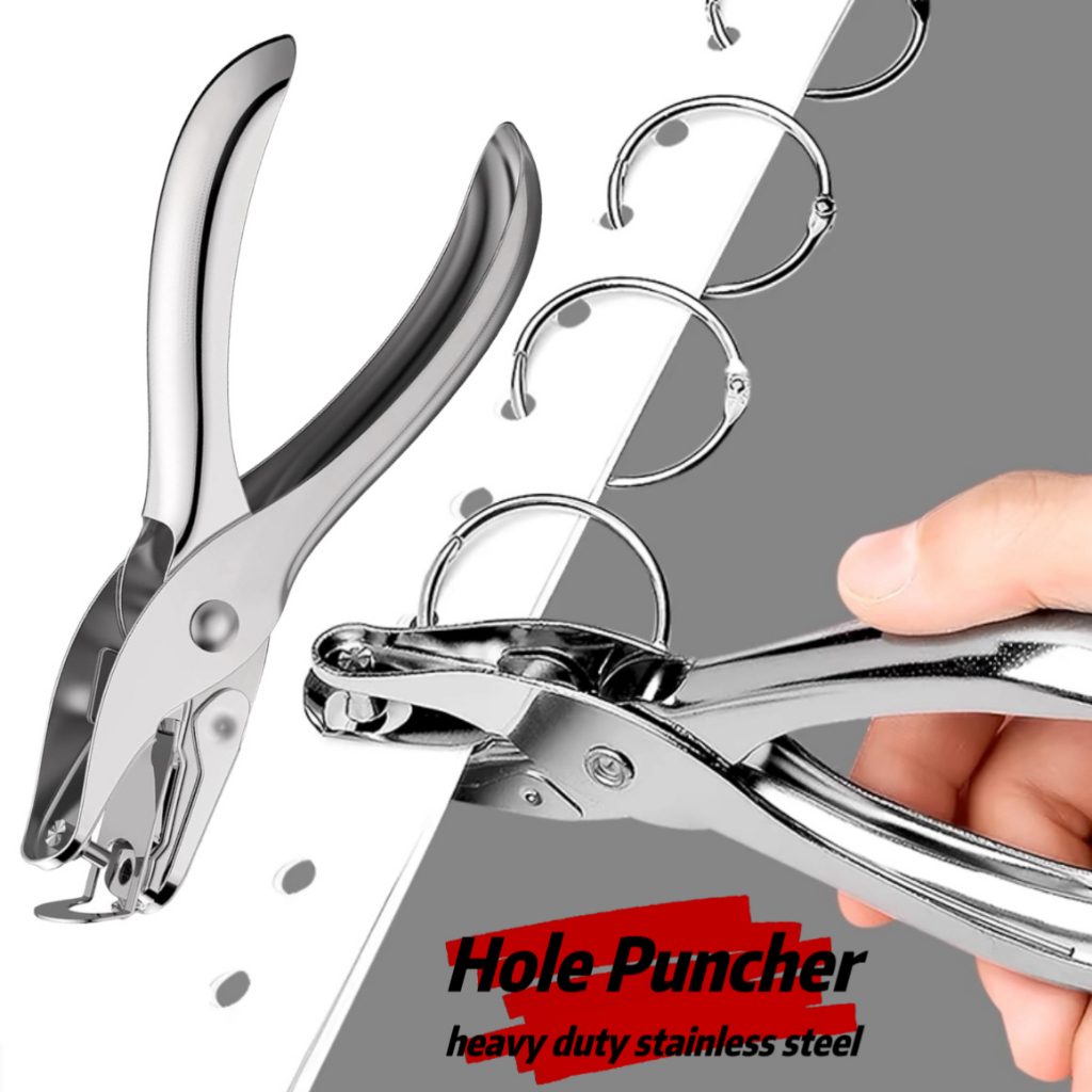 Metal single hole puncher handheld hole punch puncher single hole ...