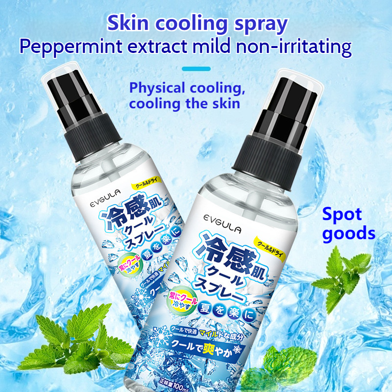 100ML cooling spray for home and car use Summer dry ice cooling spray ...