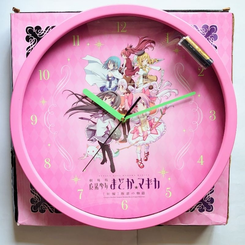 Puella Magi: Madoka Magica - Wall Clock (Big size) - Official anime ...