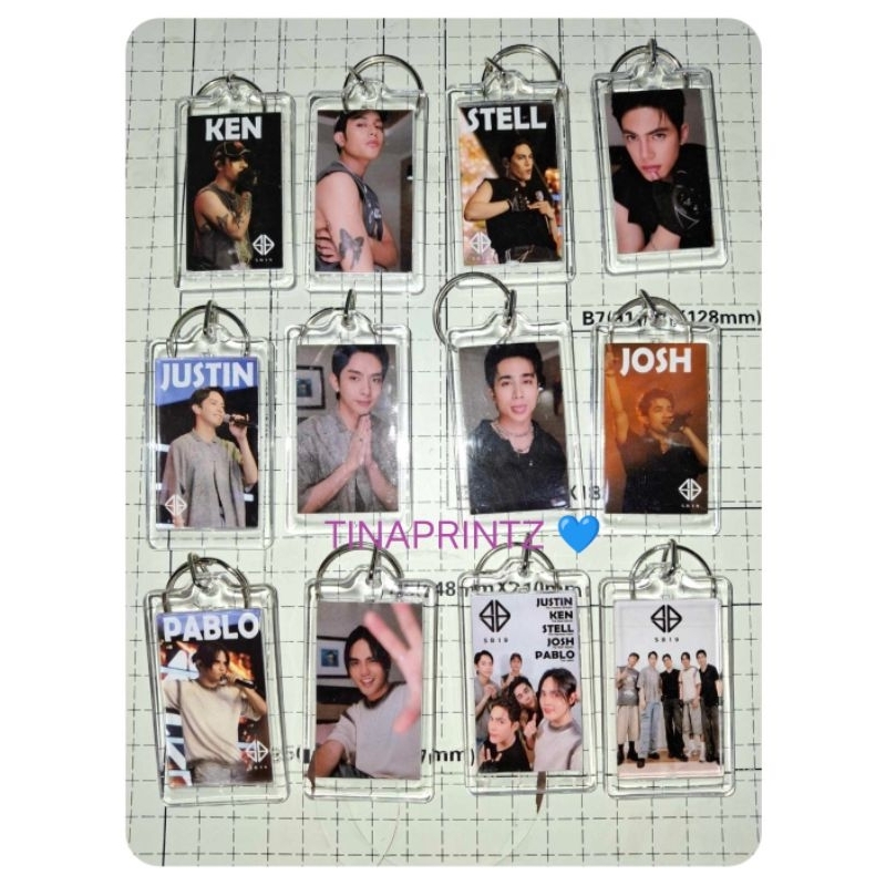 SB19 NALIYAGAN KEYCHAIN SET 6PCS | Shopee Philippines
