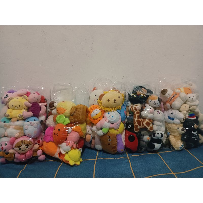 10pcs small bundle stuffed toys | Shopee Philippines
