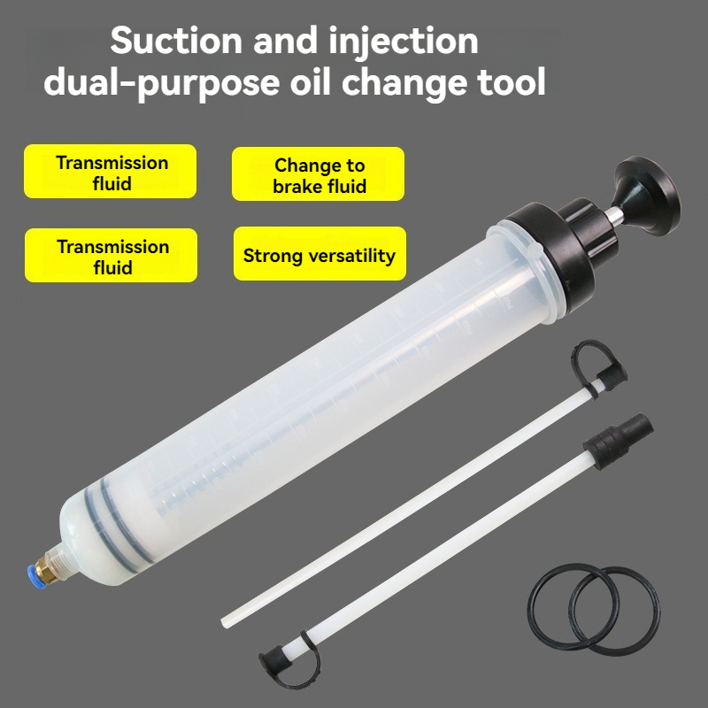 200cc Universal Motorcycle Bleed Kit Brake Caliper Gas Bleeder Syringe ...
