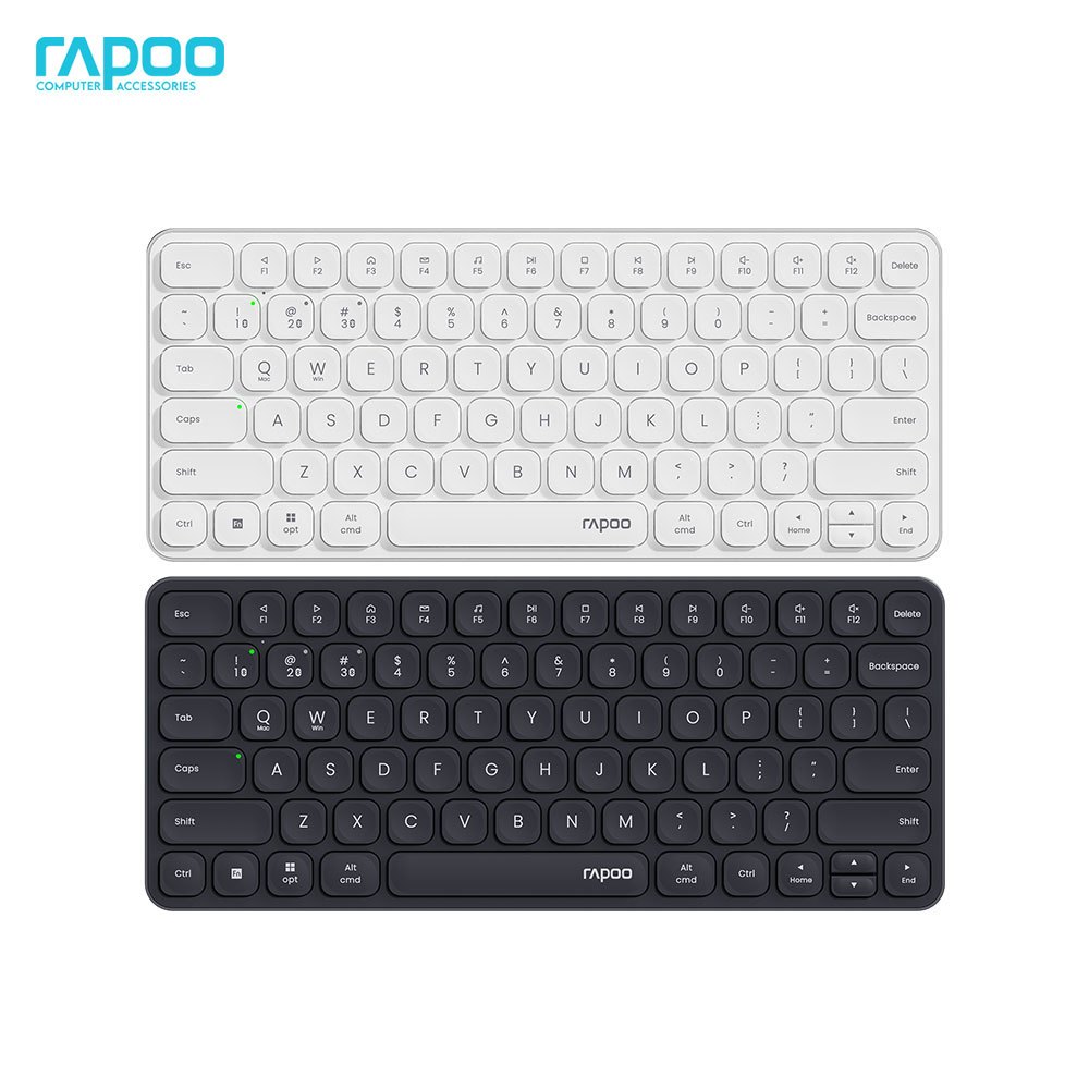 Rapoo E9050L Ultra-slim Multi-mode Wireless Keyboard 78-key compact ...