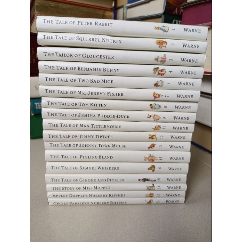 Preloved: Beatrix Potter Mini Hardbound with dust jacket (The Original ...