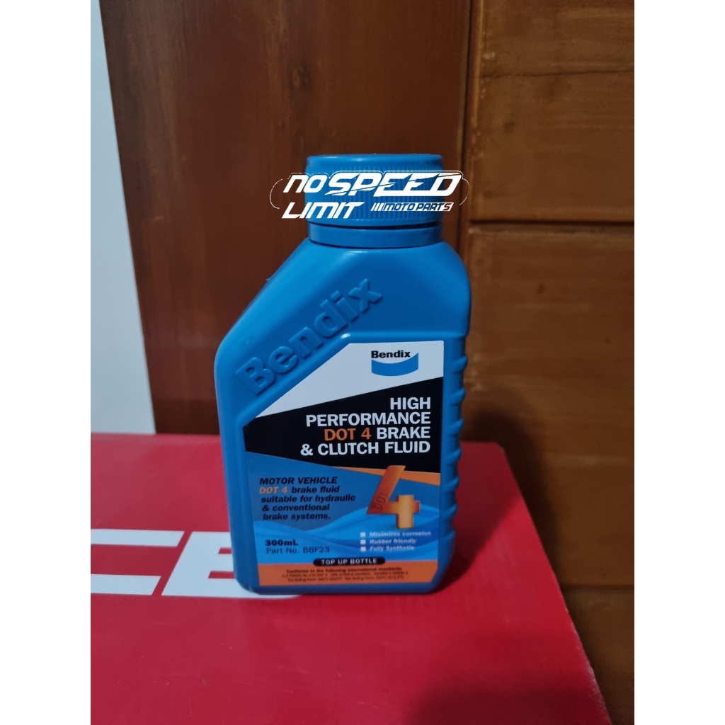 Bendix High Performance DOT 4 Brake Fluid 300ML | Shopee Philippines