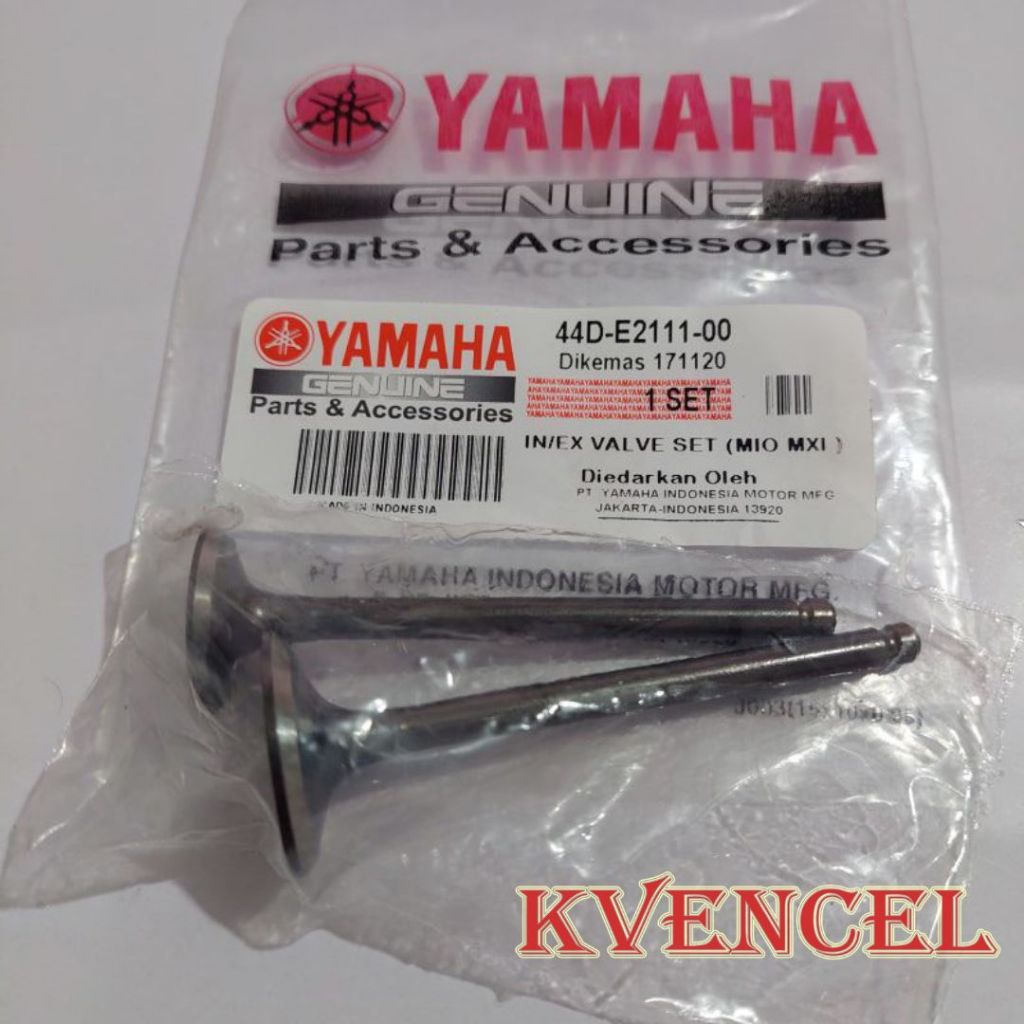 [KV] MIO125 MXI125 INTAKE EXHAUST ENGINE VALVE SET 44D-E2111-00 ...