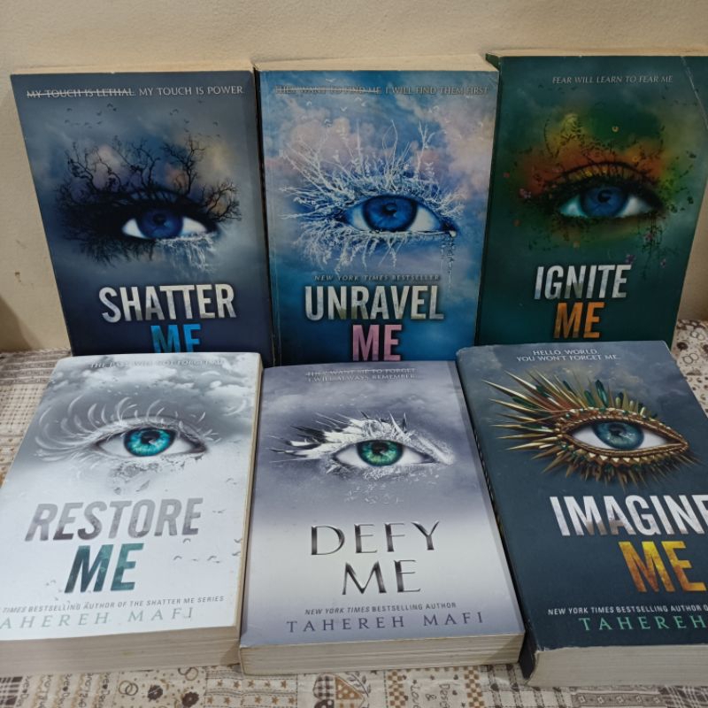 Shatter Me Series by Tahereh Mafi (Paperback) | Shopee Philippines