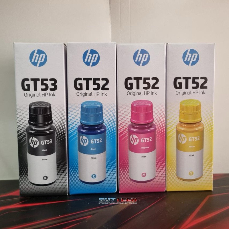 HP GT53 / GT52 Original Ink Bottle | Compatible HP Printer ...