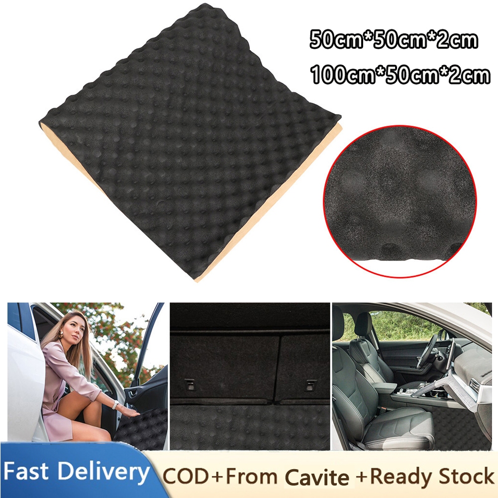 2cm Thick Car Sound Insulation Pad Sound Insulation Damping Foam Pad ...