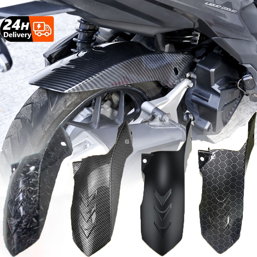 Motorcycle Carbon Rear Tire Hugger Honda Click 125i 150i For Motorcycle ...