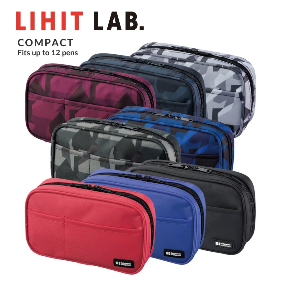 LIHIT LAB SmartFit Pen Case — Compact / Standard Book-Style | Shopee ...