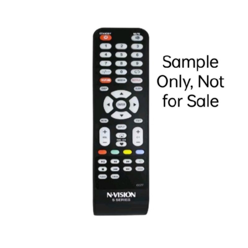 N-vision Smart Tv Remote Control (Replacement for Nvision Remote ...