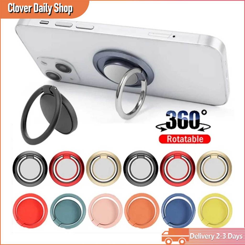 Universal Phone Ring Holder Finger Ring Stand Grip 360 Degree Rotating ...