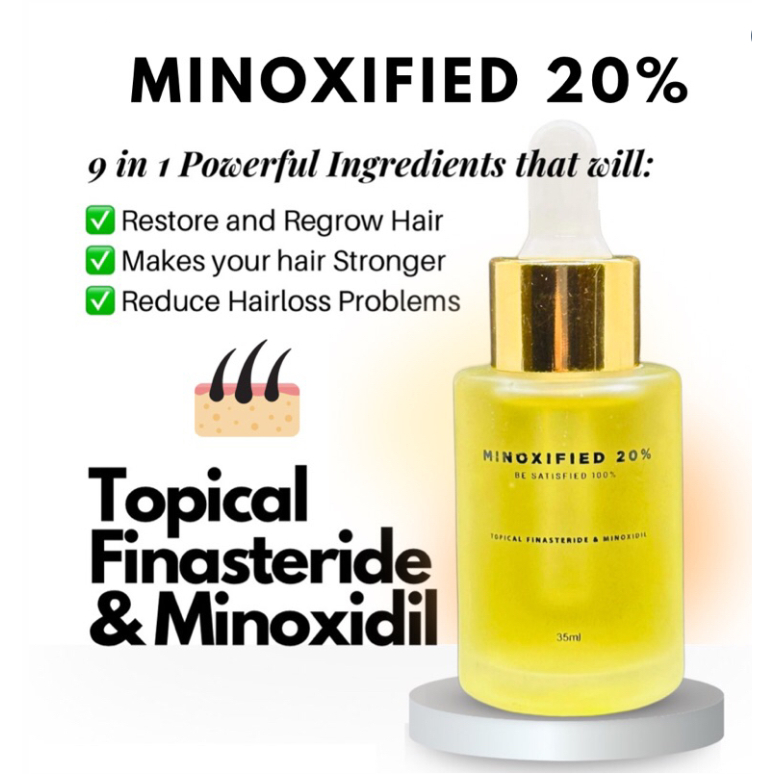Minoxidil Hair Regrowth Liquid - Thicken Hair Naturally by Minoxified ...