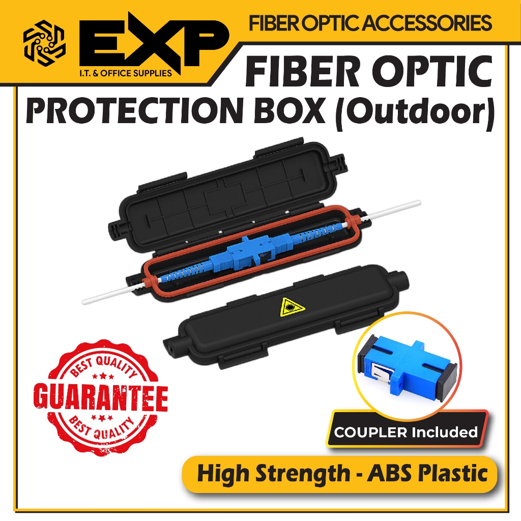 EXP | FIBER OPTIC PROTECTION BOX | SC COUPLER | OUTDOOR | WATERPROOF ...