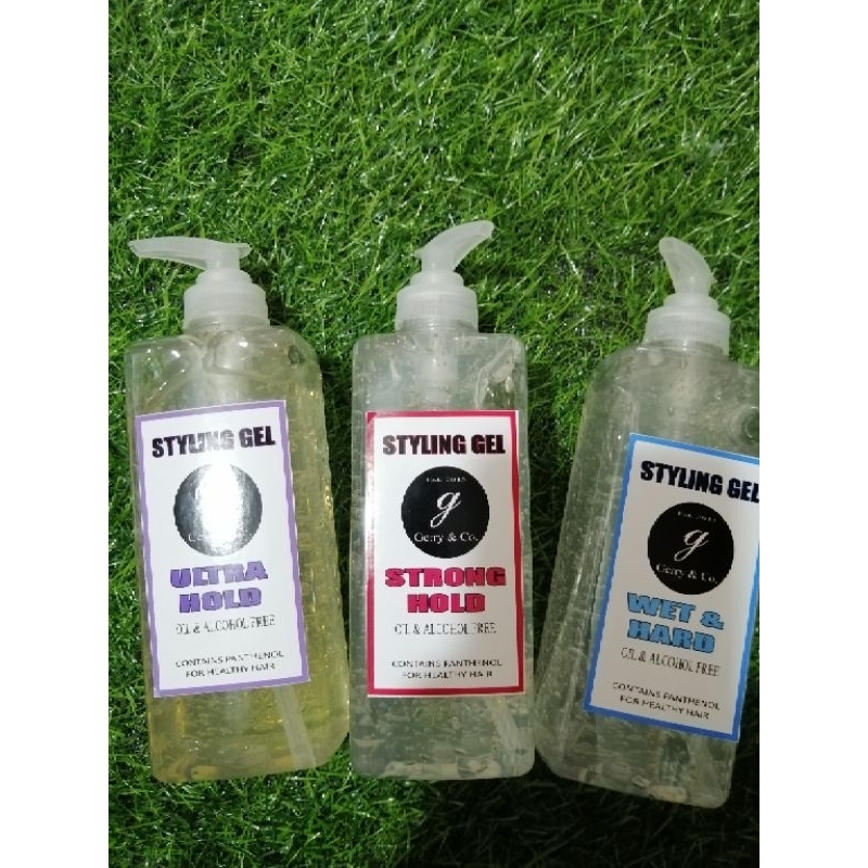 500ml Hair Styling Gel For Men | Shopee Philippines