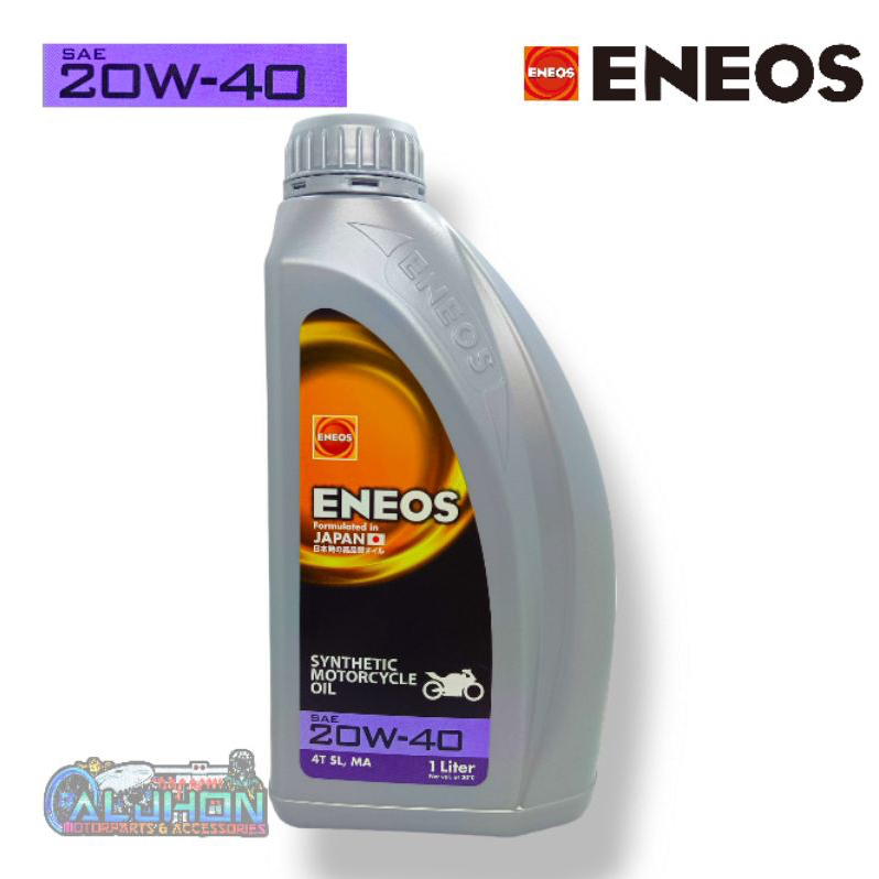 ENEOS 20W-40 1L SYNTHETIC MOTORCYCLE OIL | Shopee Philippines