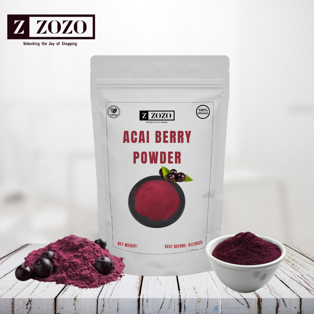 Organic Acai Berry Powder-Pure and Potent Nutrition, Nature's ...