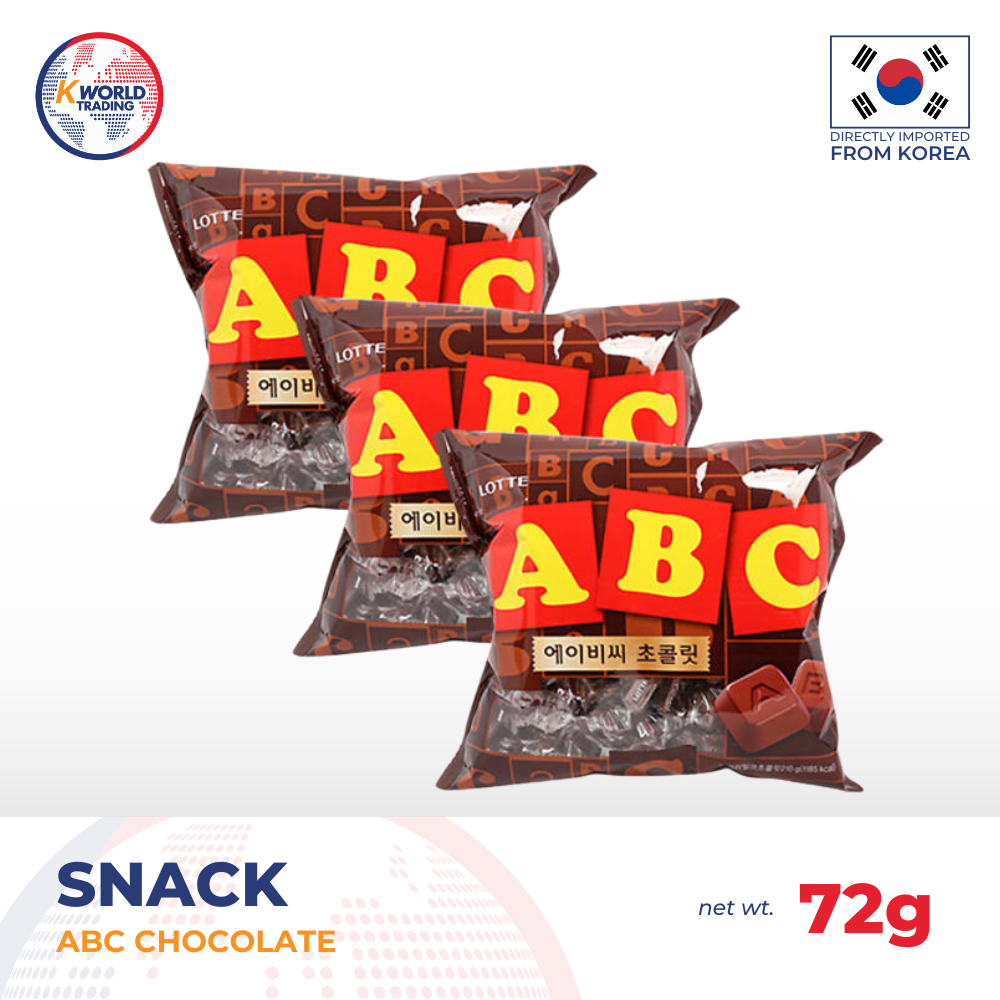 LOTTE ABC CHOCOLATE 72g | Shopee Philippines