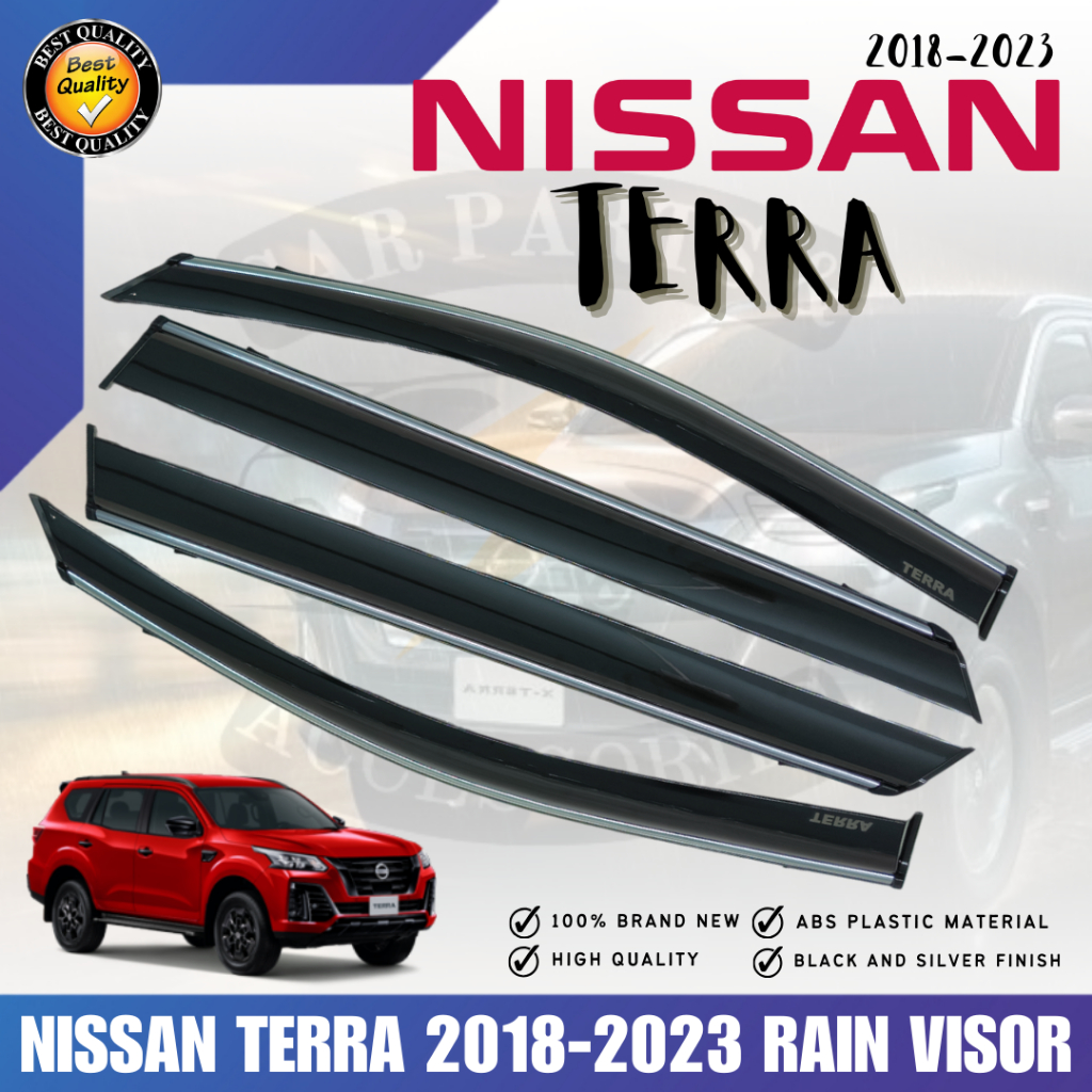 CPA NISSAN TERRA 2018 2019 2020 2021 2022 2023 RAIN VISOR WINDOW VISOR ...