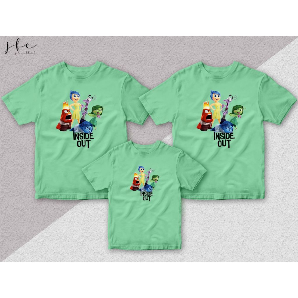 INSIDE OUT1 CHARACTERS JFC CLOTHING SHIRTS UNISEX (ADULT/KIDS) SOLD PER ...