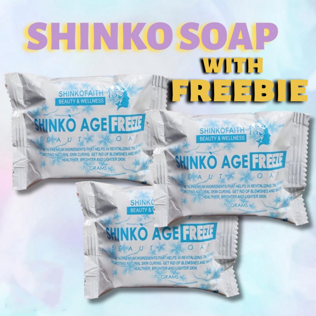 SHINKO Age Freezing Soap 3 FOR 129 ONHAND | Shopee Philippines