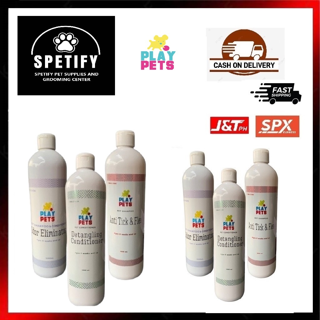 Play Pets Shampoo medicated (1liter) | Shopee Philippines