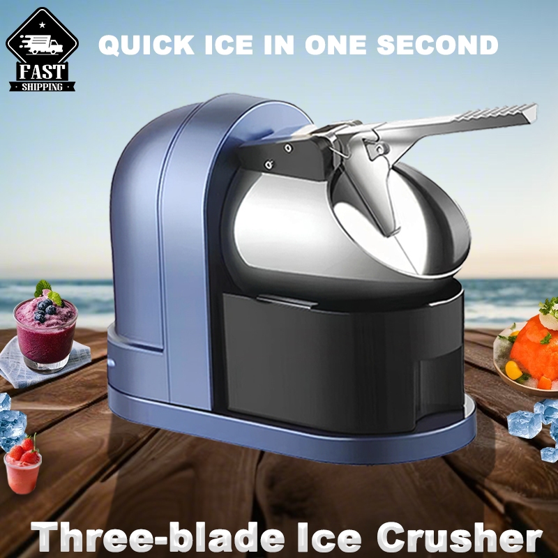 Automatic Ice crusher machine heavy duty Portable automatic smashing ...
