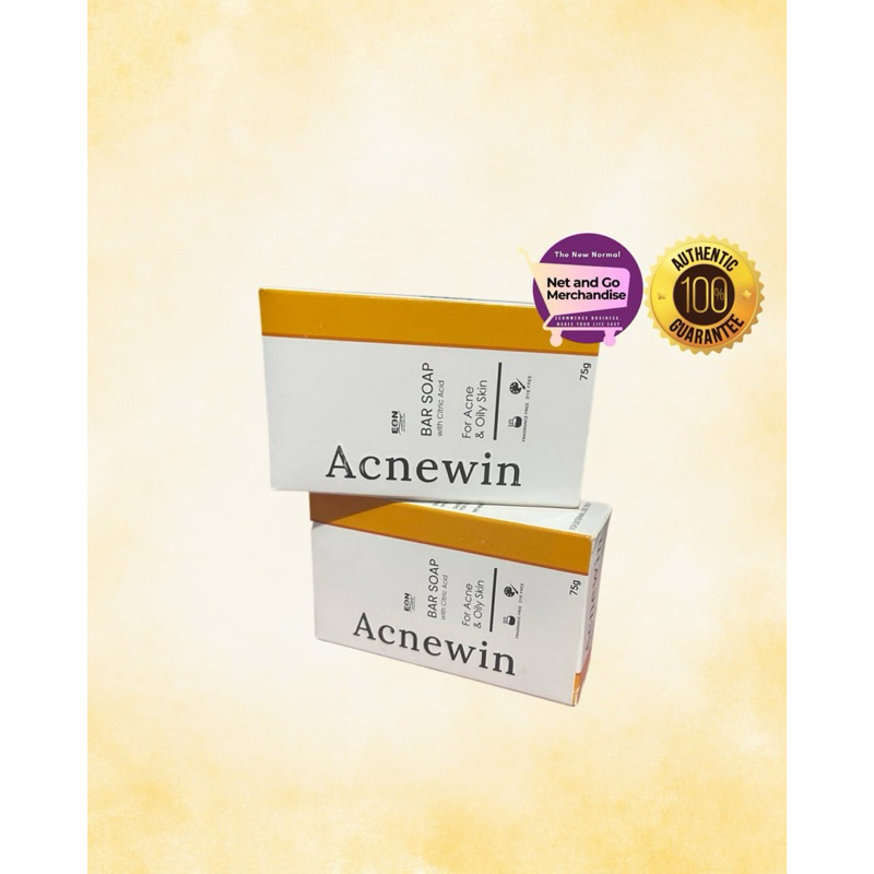 Acnewin Soap (2023 new packaging) Oringinal for acne prone and Oily ...